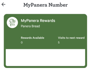 How do I navigate the Panera mobile app?