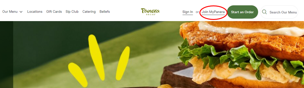How do I sign up for MyPanera?