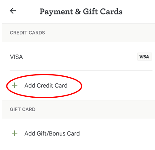 How do I edit the payment stored on my MyPanera account?