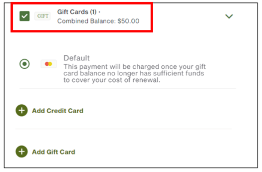 How do I add a Panera Bread Gift Card to pay for my Unlimited Sip Club ...