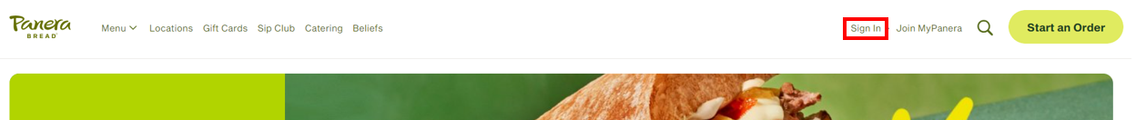 How do I redeem a MyPanera reward for an online order?