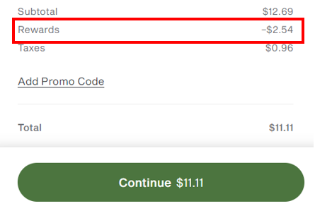 How do I redeem a MyPanera reward for an online order?